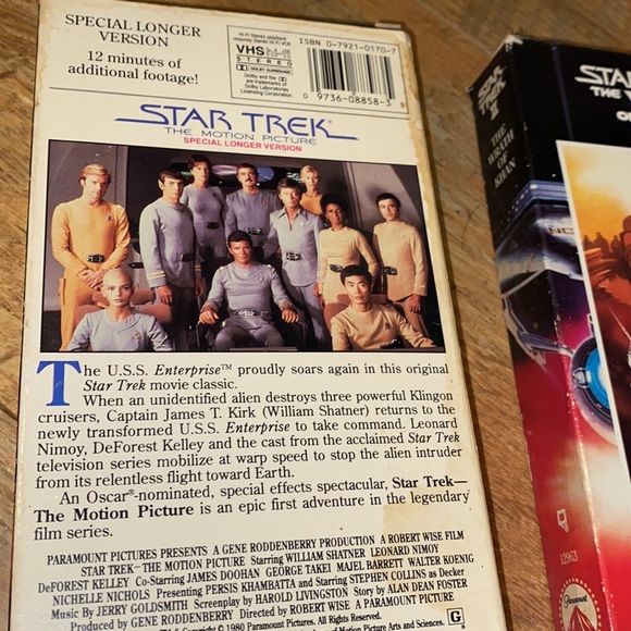 Paramount | Media | 8 Star Trek Vhs Tapes Collection | Poshmark